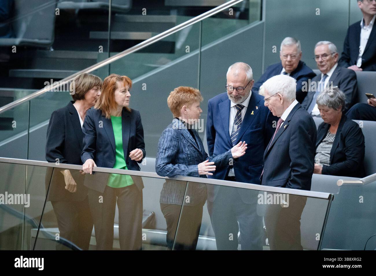 Gedenkveranstaltung, Bundestag 80. Jahrestag, Endes des Zweiten ...