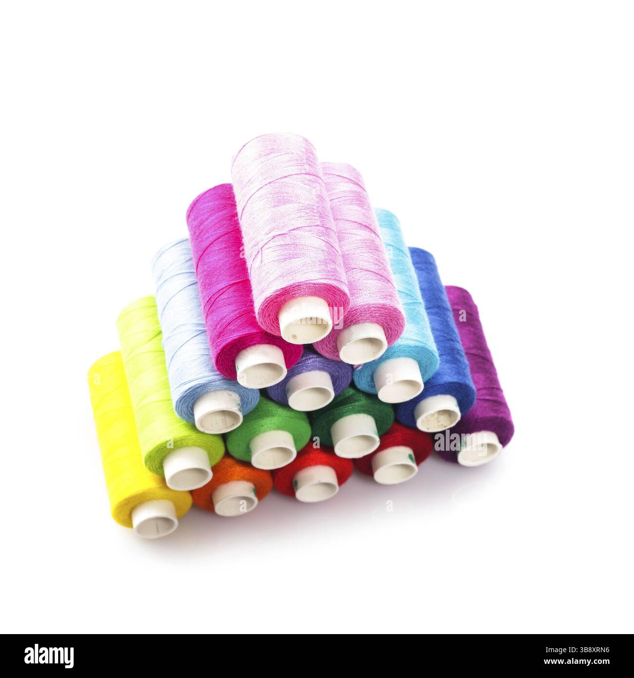 Spool cotton embroidery sewing Cut Out Stock Images & Pictures - Alamy