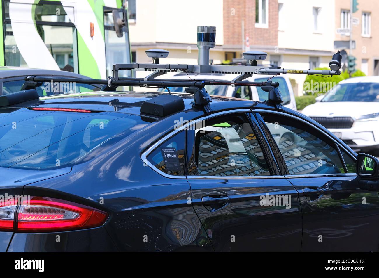 Düsseldorf 08.05.2025 Autonomes Fahren Lidar Sensoren autonome ...