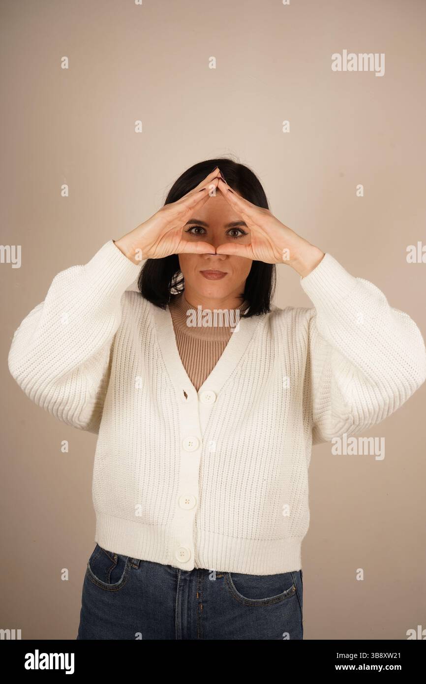 This gesture is a universal symbol for peace and understanding, often ...