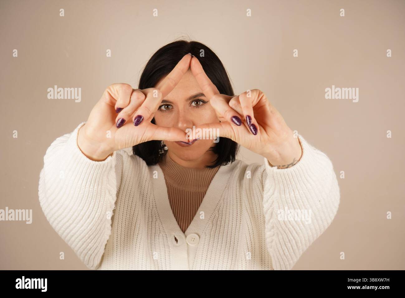 This gesture is a universal symbol for peace and understanding, often ...