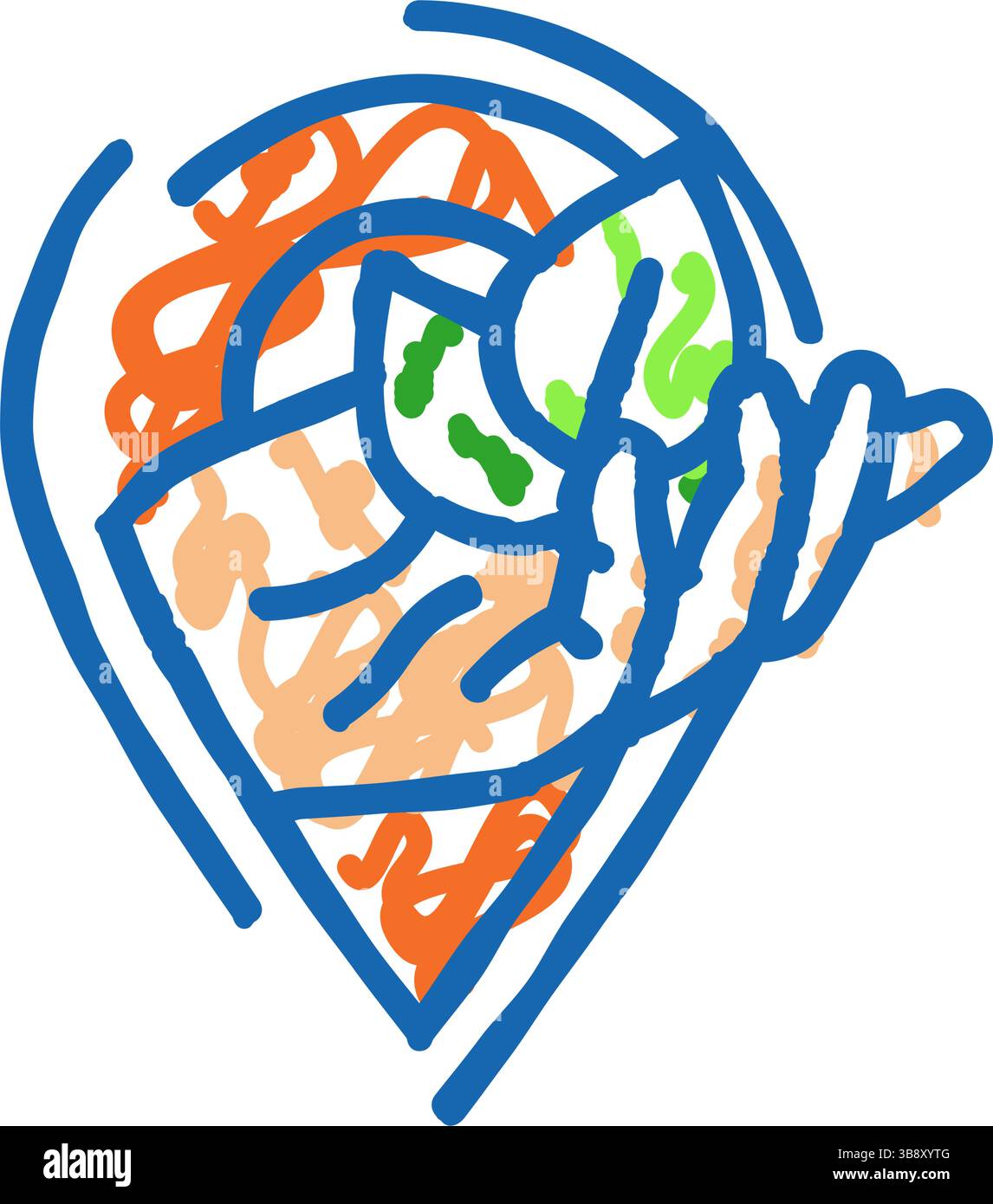 Local farmer land Cut Out Stock Images & Pictures - Alamy