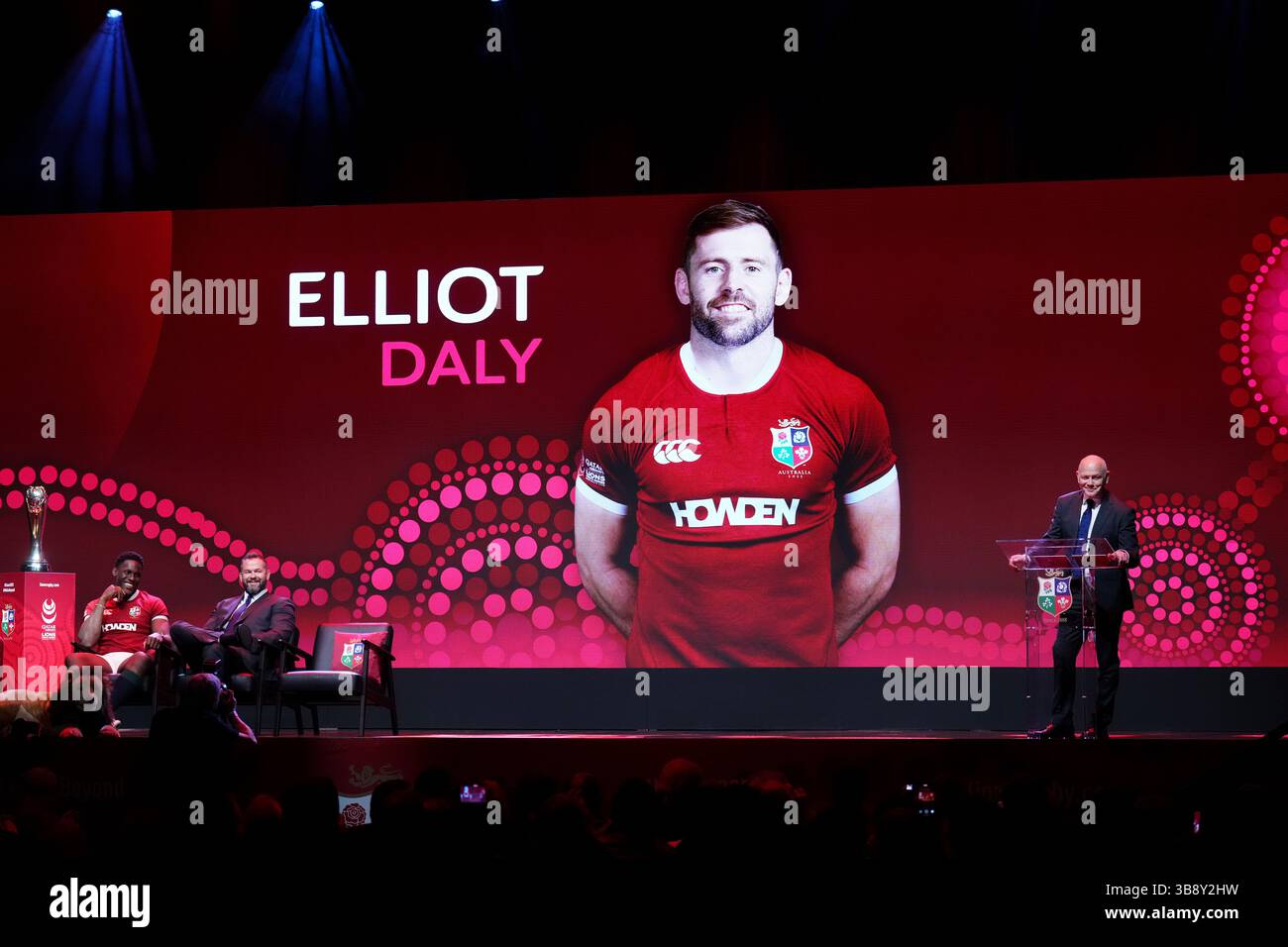 Elliot Daly of the British and Irish Lions is announced as a squad ...