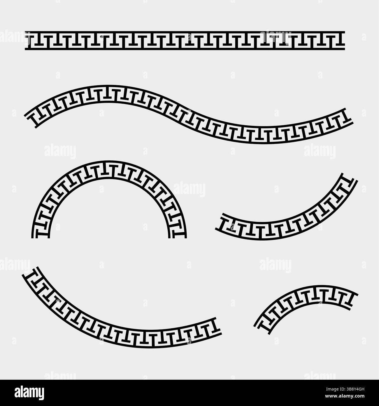 Greek art vector vectors hi-res stock photography and images - Alamy