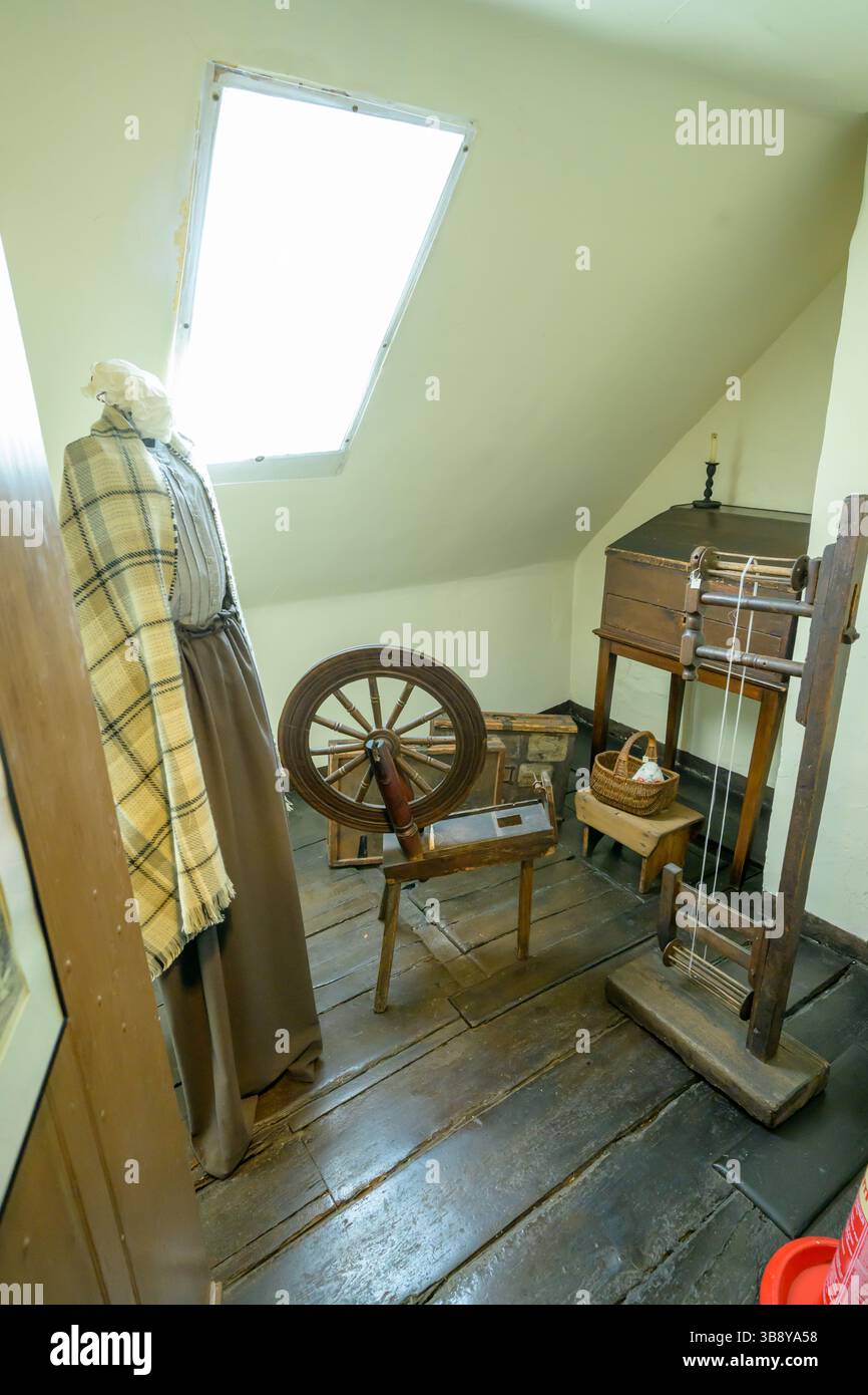 Andrew Carnegie Birthplace Museum Stock Photo - Alamy
