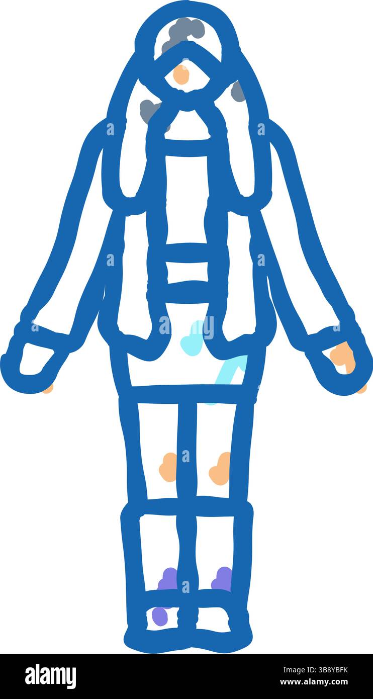 gyaru fashion icon doodle illustration Stock Vector Image & Art - Alamy