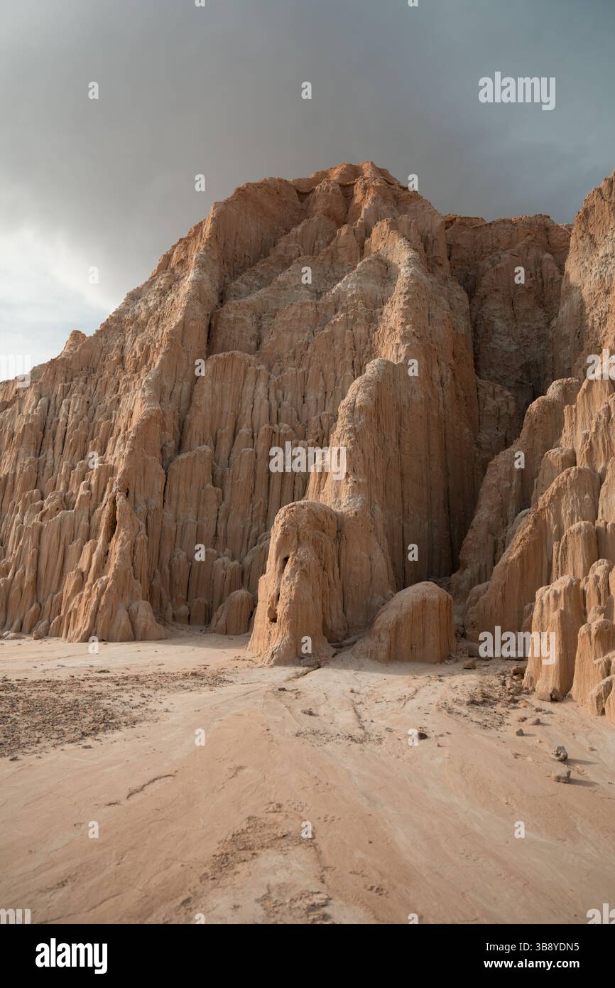 Cathedral Gorge State Park. A public recreation area and geologic ...