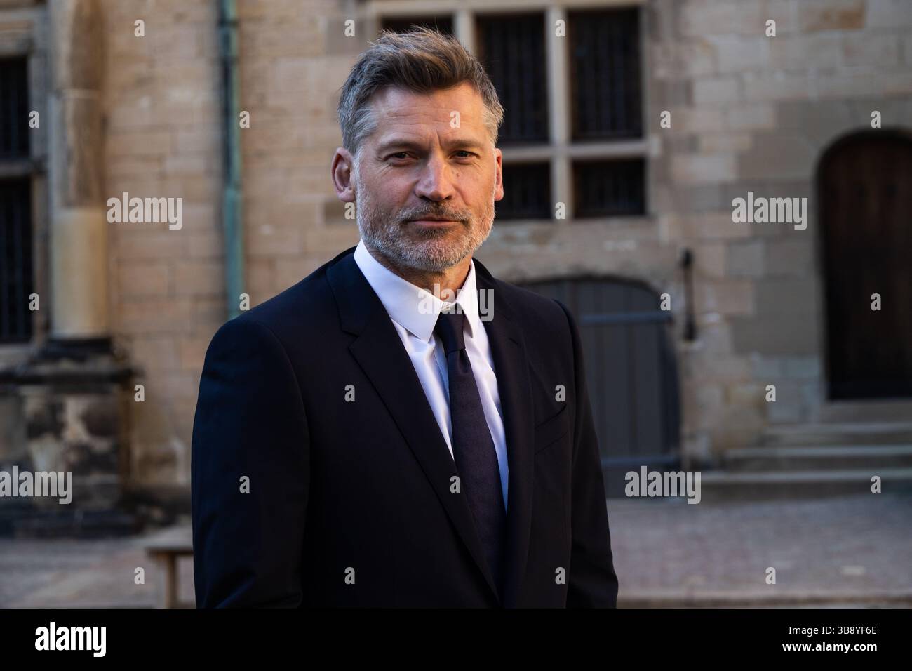 Elsinore, Denmark. 07th May, 2025. Danish actor Nikolaj Coster-Waldau ...