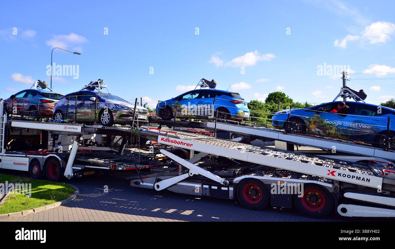 Warsaw, Poland. 8 May 2025. A Google Street View vehicle used for ...