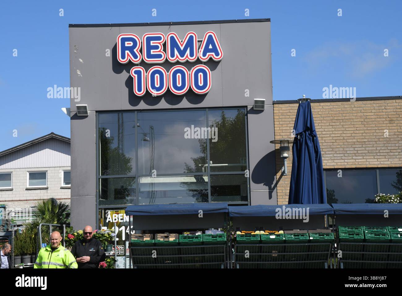 Copenhagen/ Denmark/08 MAY 2025/Rema 1000 chain grocery store in ...