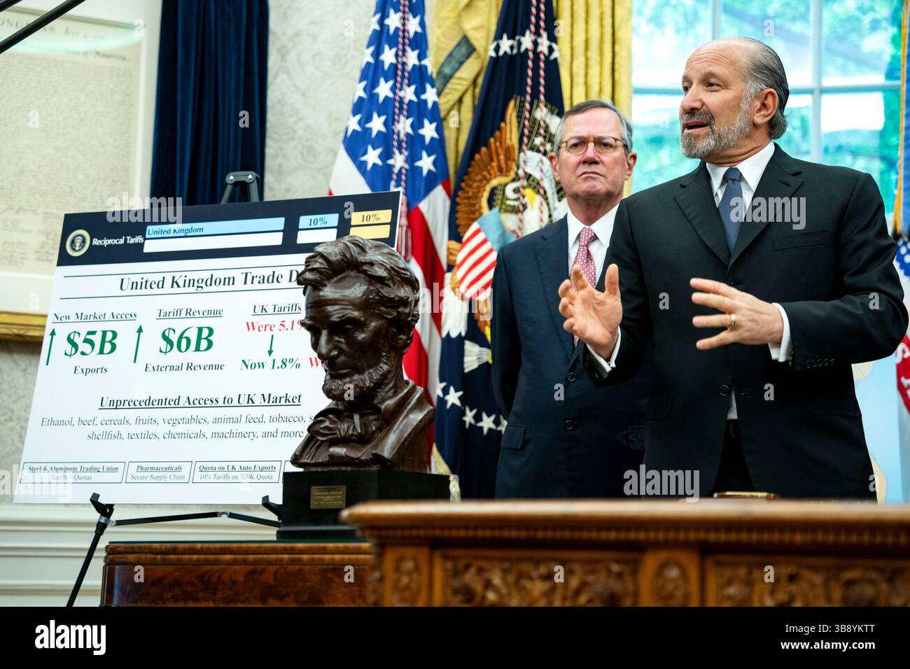 Washington, United States . 08th May, 2025. Commerce Secretary Howard ...