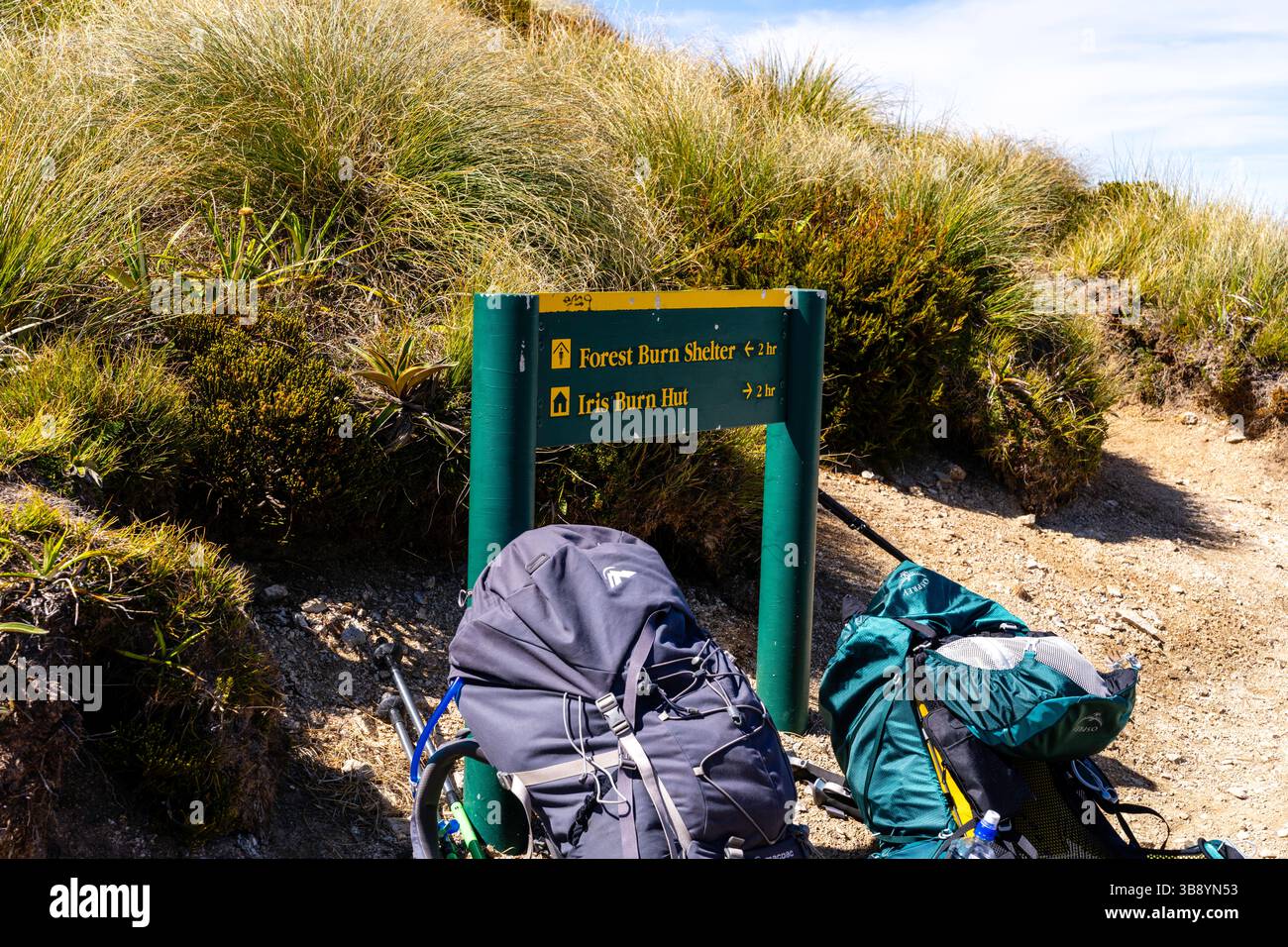 Kiwi sign path directions hi-res stock photography and images - Alamy