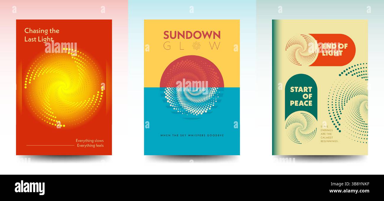 Poster visuals Stock Vector Images - Alamy