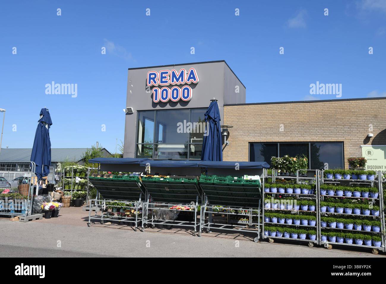 Copenhagen/ Denmark/08 MAY 2025/Rema 1000 chain grocery store in ...