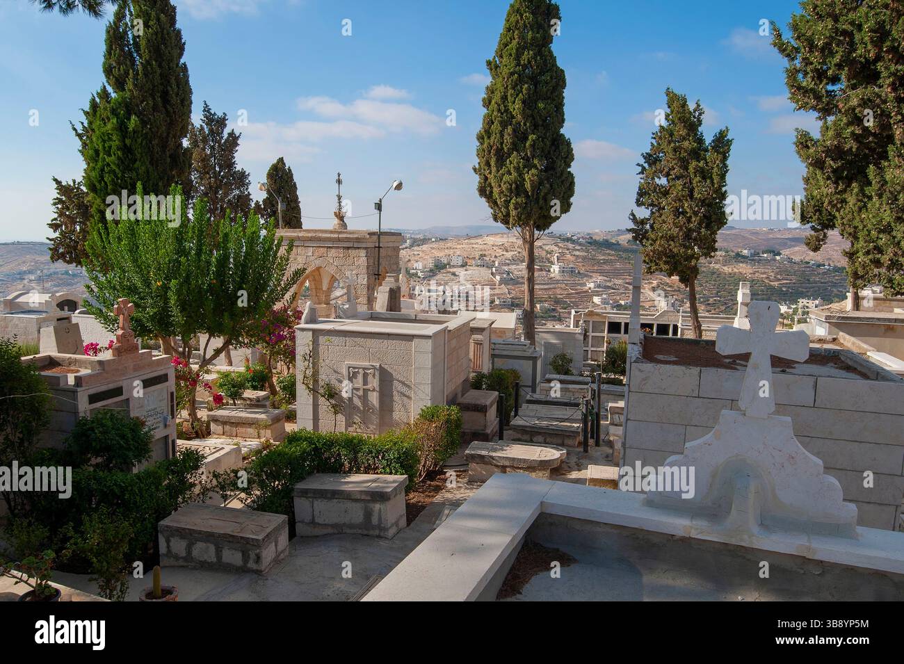 The Cemetery Attached to the Chapel of the Milk Grotto. Bethlehem ...