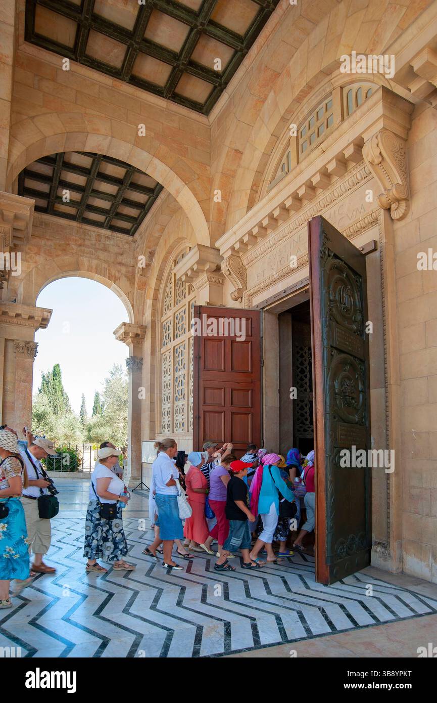 Basilica of the Nations Or of the Agony. Garden of Gethsemane ...
