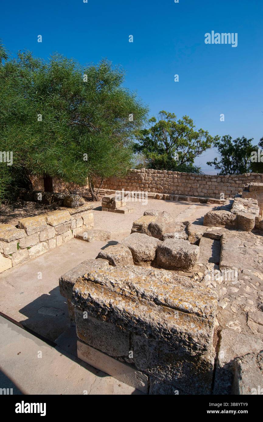 Byzantine Monastery Ruins Near The Basilica of the Transfiguration ...