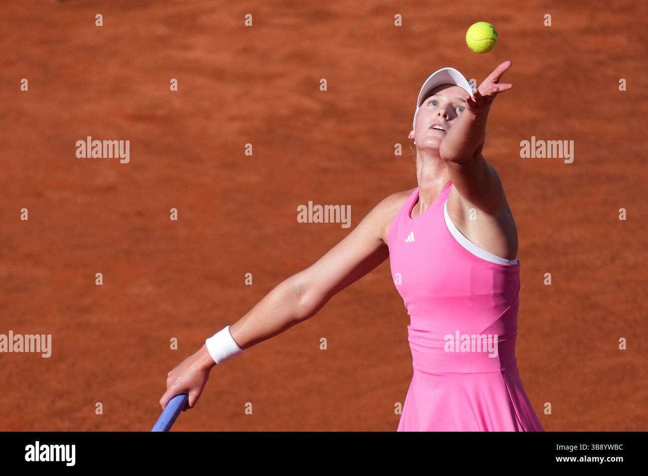 Ashlyn Krueger of the US serves to Jessica Pegula of the US during the ...