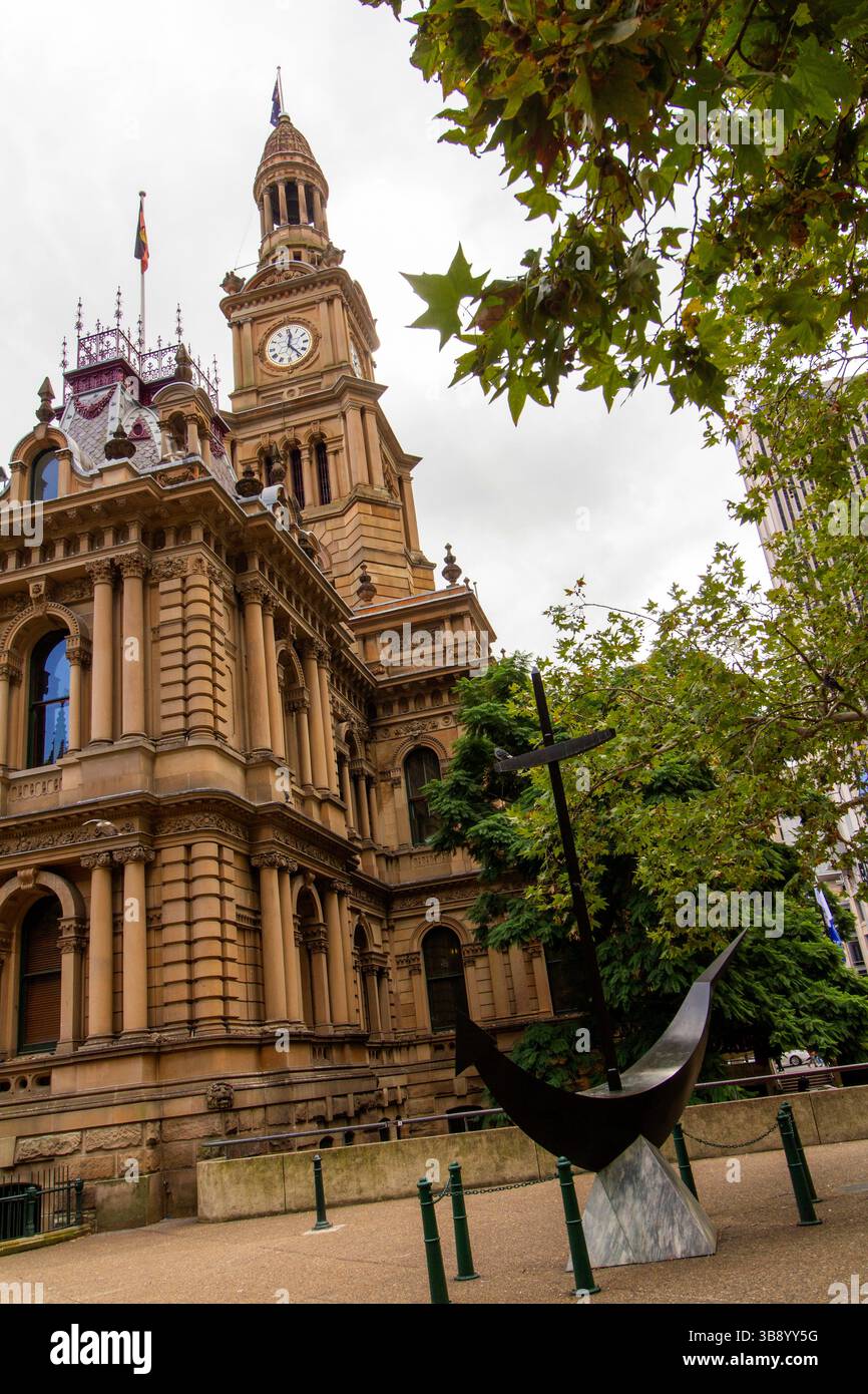 April 17, 2023, Sydney, New South Wales, Australia: Sydney Town Hall in ...