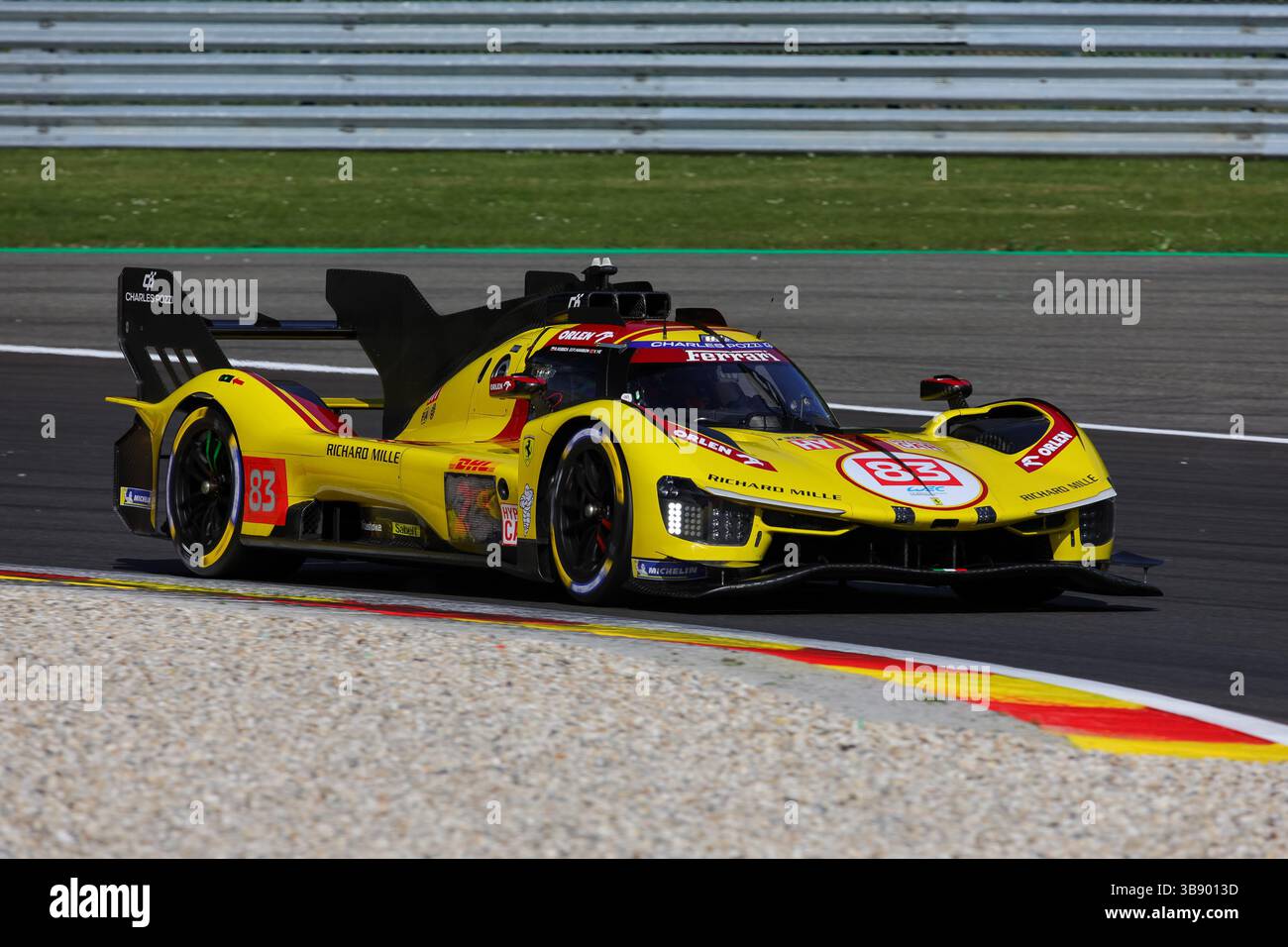Spa Francorchamps, Belgium. 08th May, 2025. Robert KUBICA (POL), Yifei YE (CHN), Philip HANSON ...
