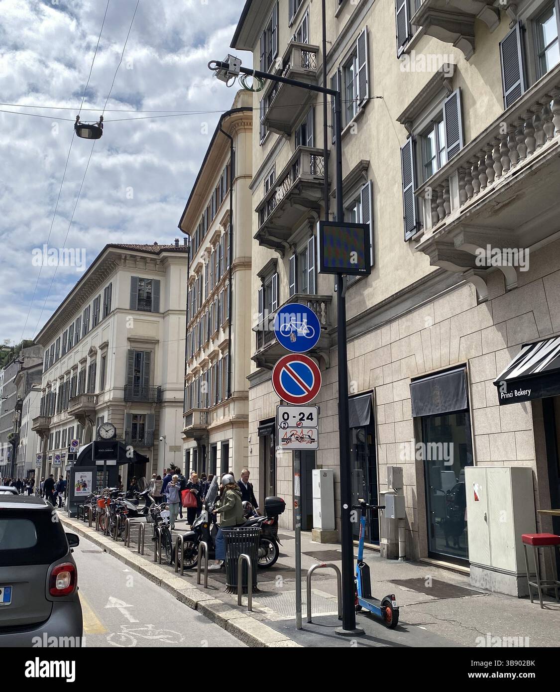 Milan, . 08th May, 2025. Milan, From Monday 12th May the ZTL will be ...