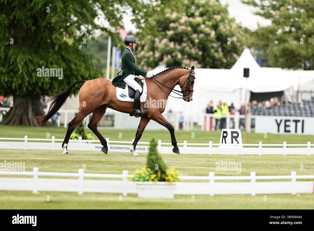 Joseph Murphy of Ireland with Belline Fighting Spirit during the ...