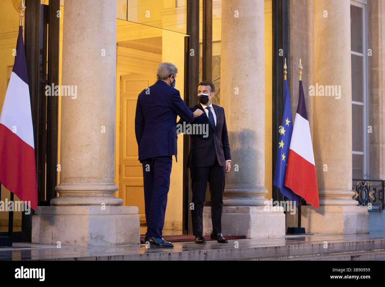 March 10, 2021, Paris, Ile-de-France (region, France: French President ...