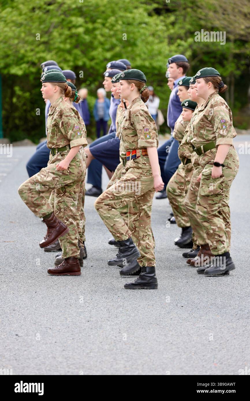 Oakhampton, Devon, UK. 8th May, 2025. VE celebrations with the ...