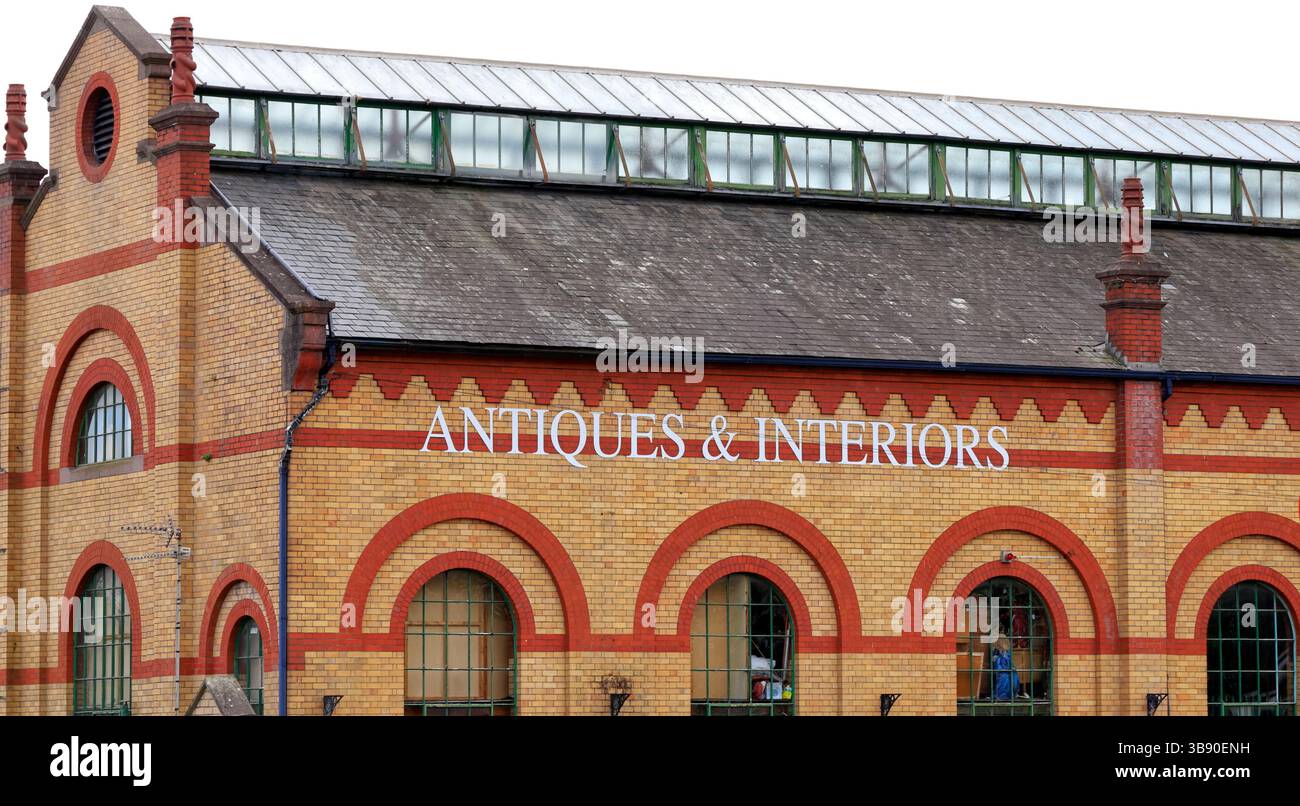 The Pumping Station, now an antique showroom Penarth Road, Cardiff ...