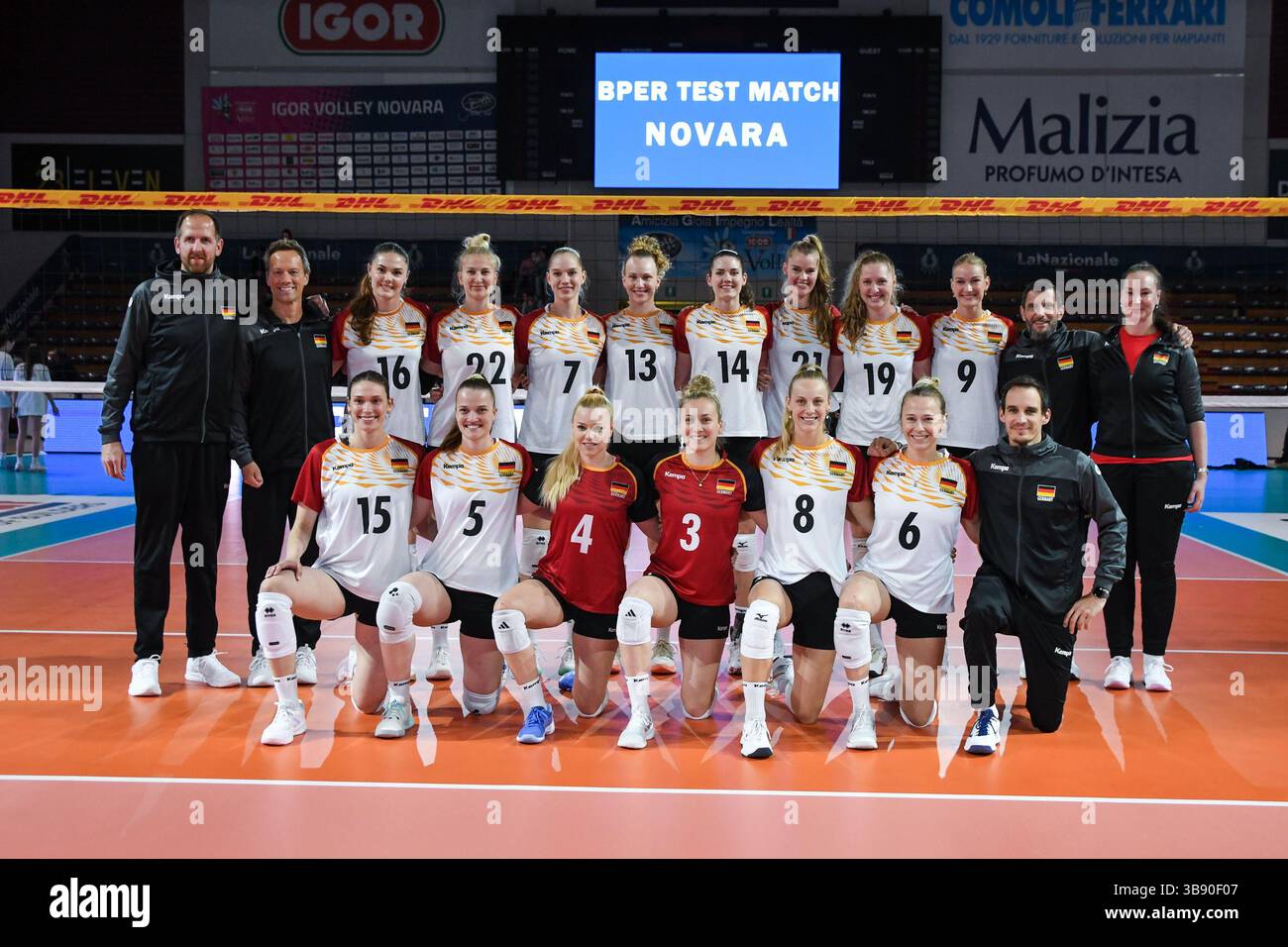 Novara, Italy. 08th May, 2025. Germany National Volleyball Team during ...
