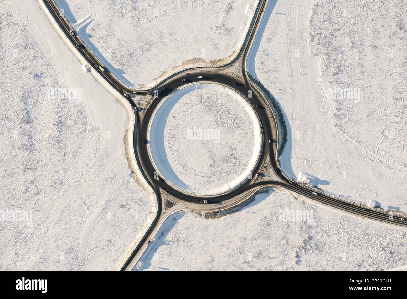 Birds eye view car moving hi-res stock photography and images - Alamy