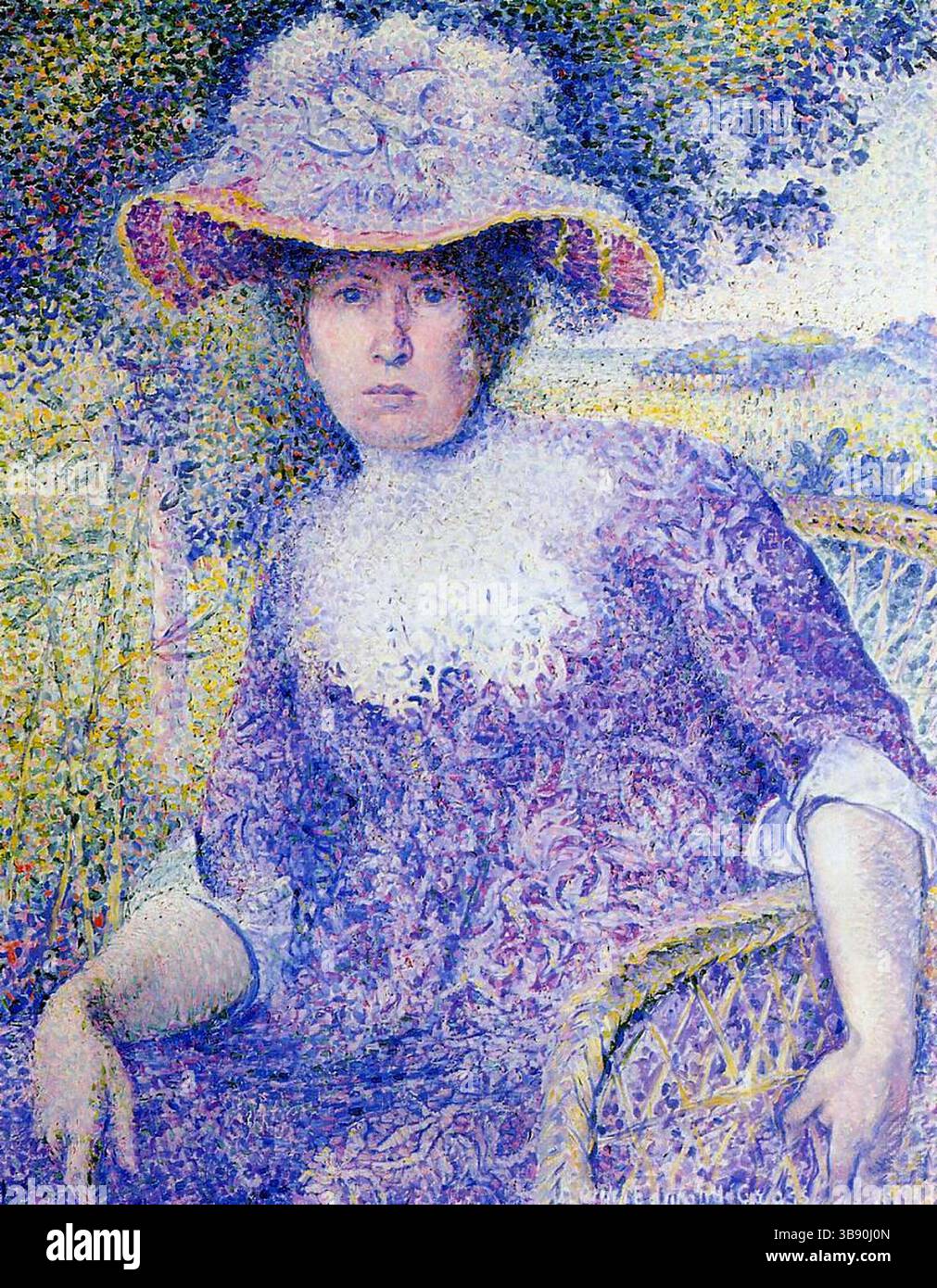 A Portrait of Madame Cross by Henri Cross. Henri-Edmond Cross (20 May ...
