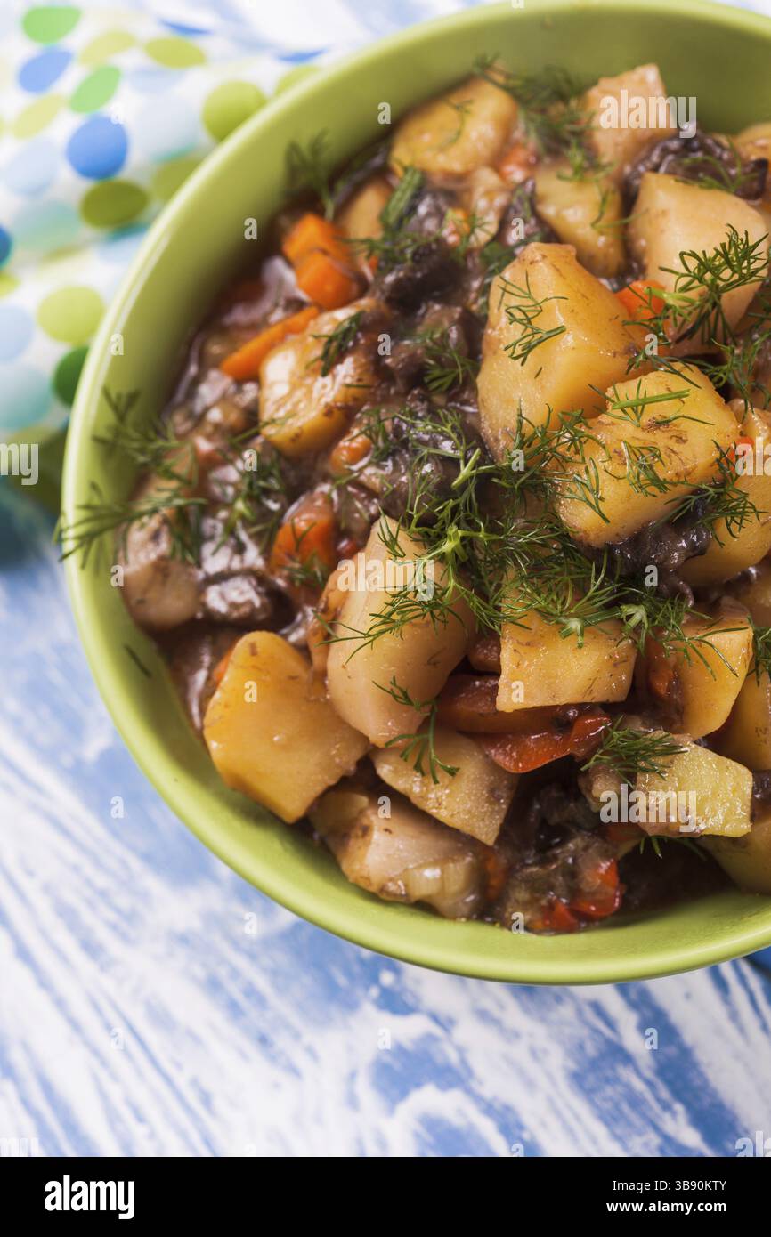 Vegetable ragout mushrooms in hi-res stock photography and images - Alamy