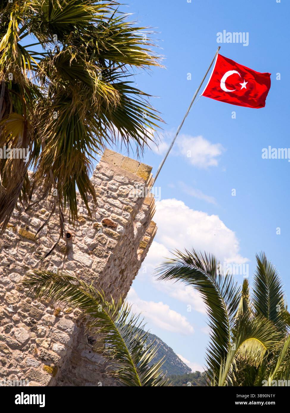 Marmaris Castle in the Town of Marmaris in Turkey Stock Photo - Alamy