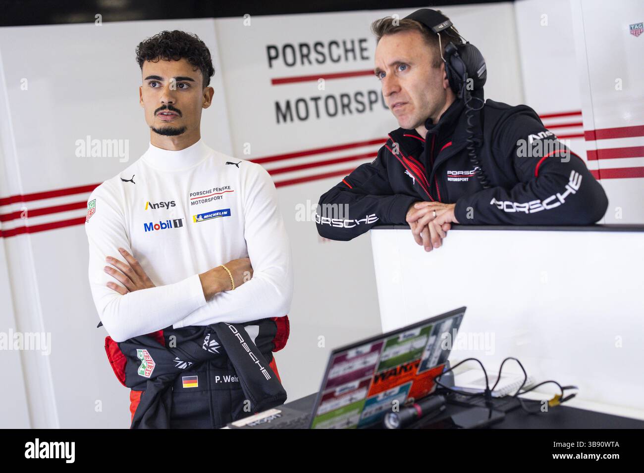 WEHRLEIN Pascal (ger), Porsche Penske Motorsport, Porsche 963 #06 ...