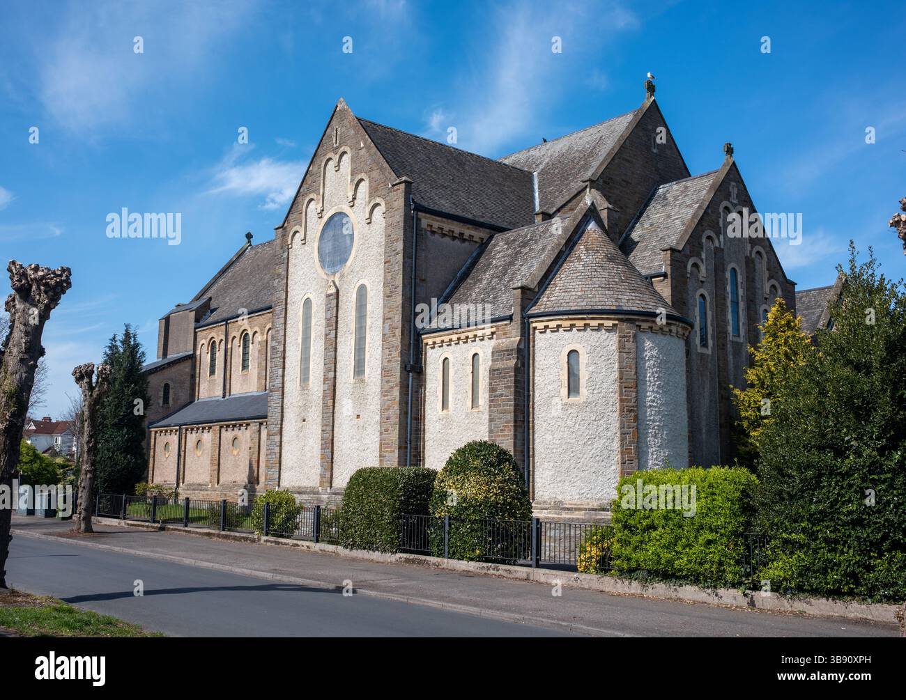 St Josephs Catholic Church Wordsworth Avenue in Penarth South Wales UK ...