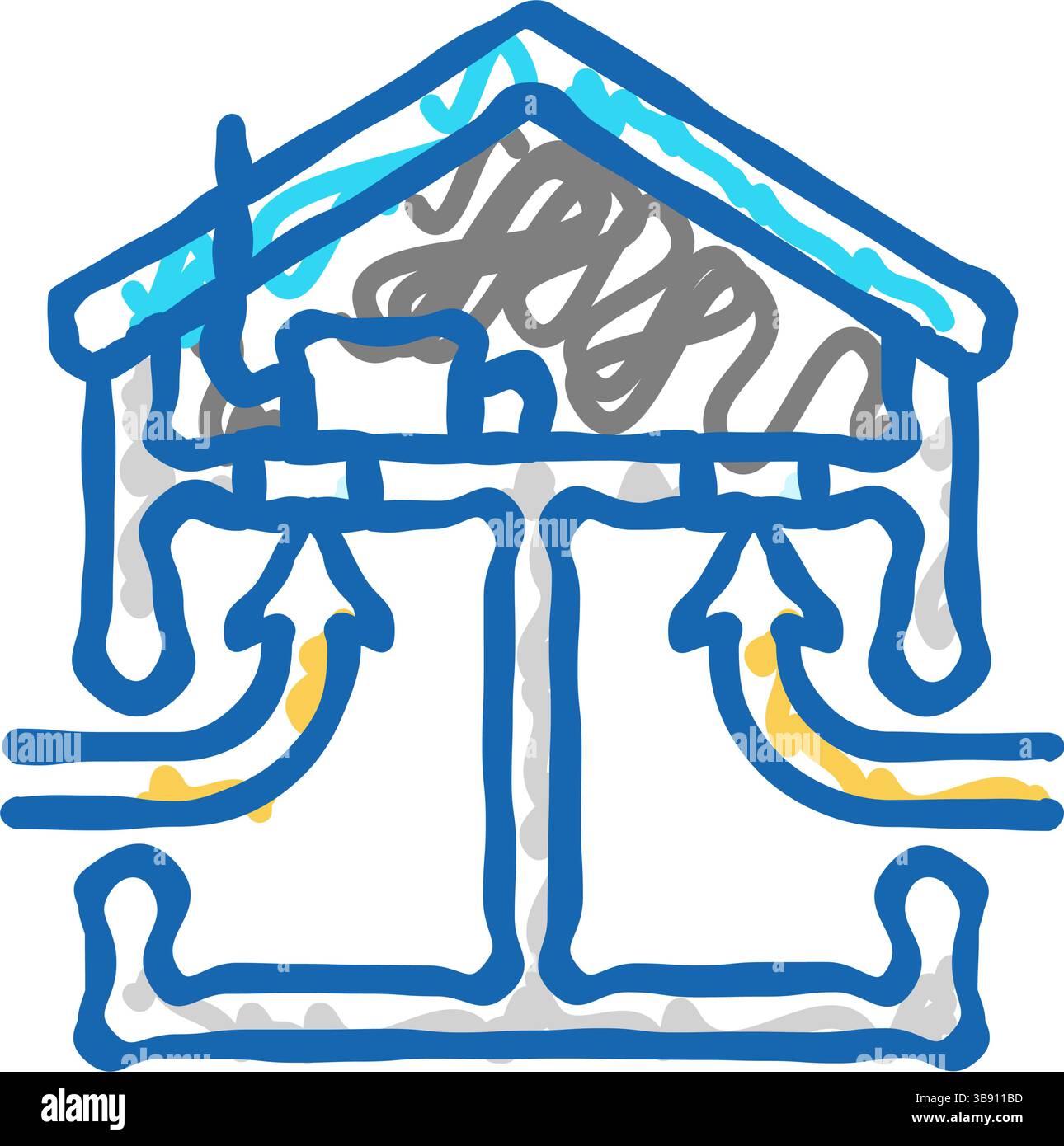 ventilation system icon doodle illustration Stock Vector Image & Art ...