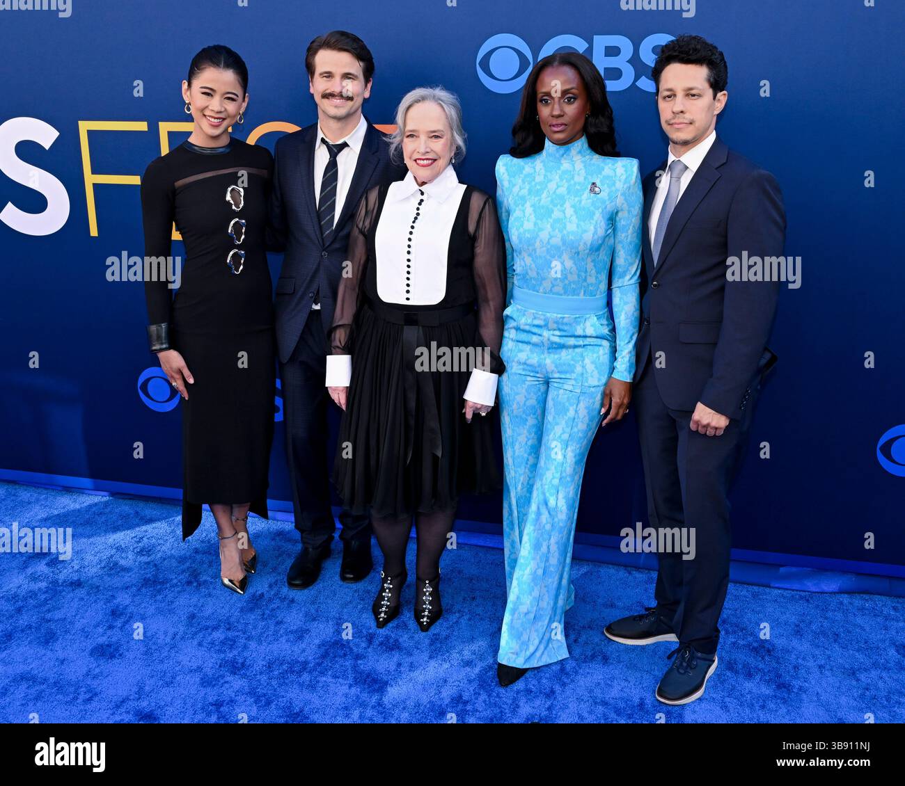 Los Angeles, California, USA. 07th May, 2025. (L-R) Leah Lewis, Jason ...