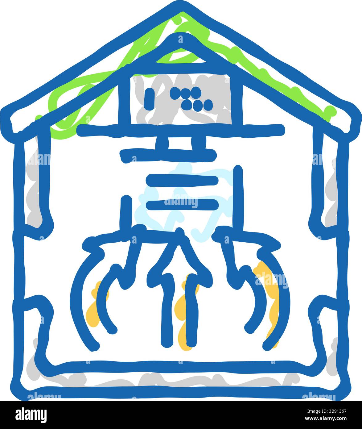 return air ventilation icon doodle illustration Stock Vector Image & Art - Alamy