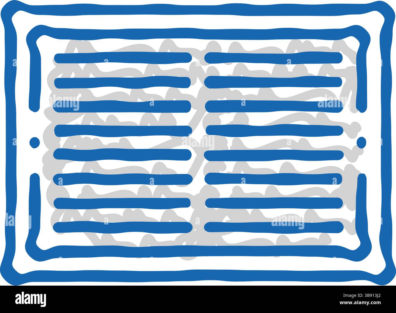 ventilation grille icon doodle illustration Stock Vector Image & Art ...
