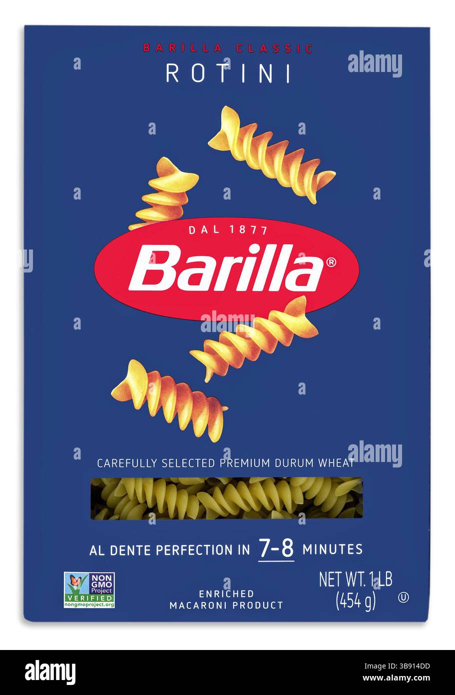 Barilla pasta: Rotini Stock Photo - Alamy