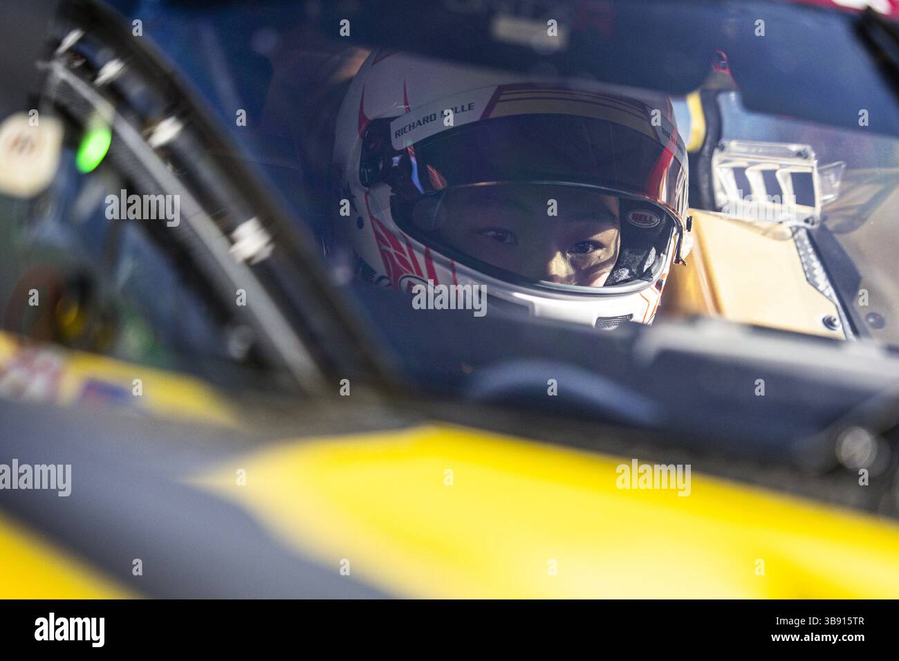 YE Yifei (chn), AF Corse, Ferrari 499P #83, Hypercar, portrait during ...