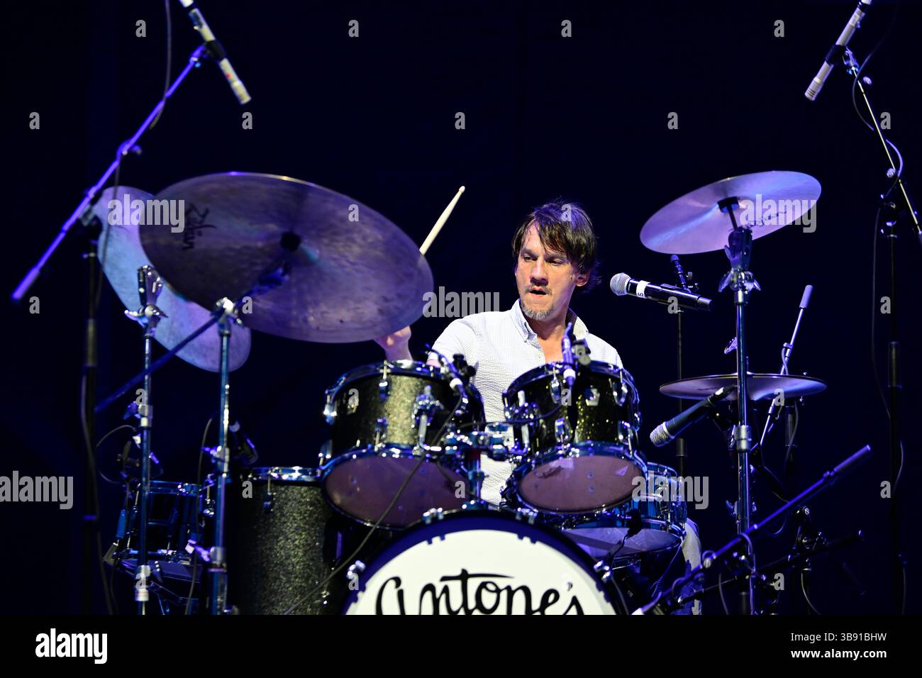 April 26, 2025: Drummer CODY DICKSON of the North Mississippi Allstars ...