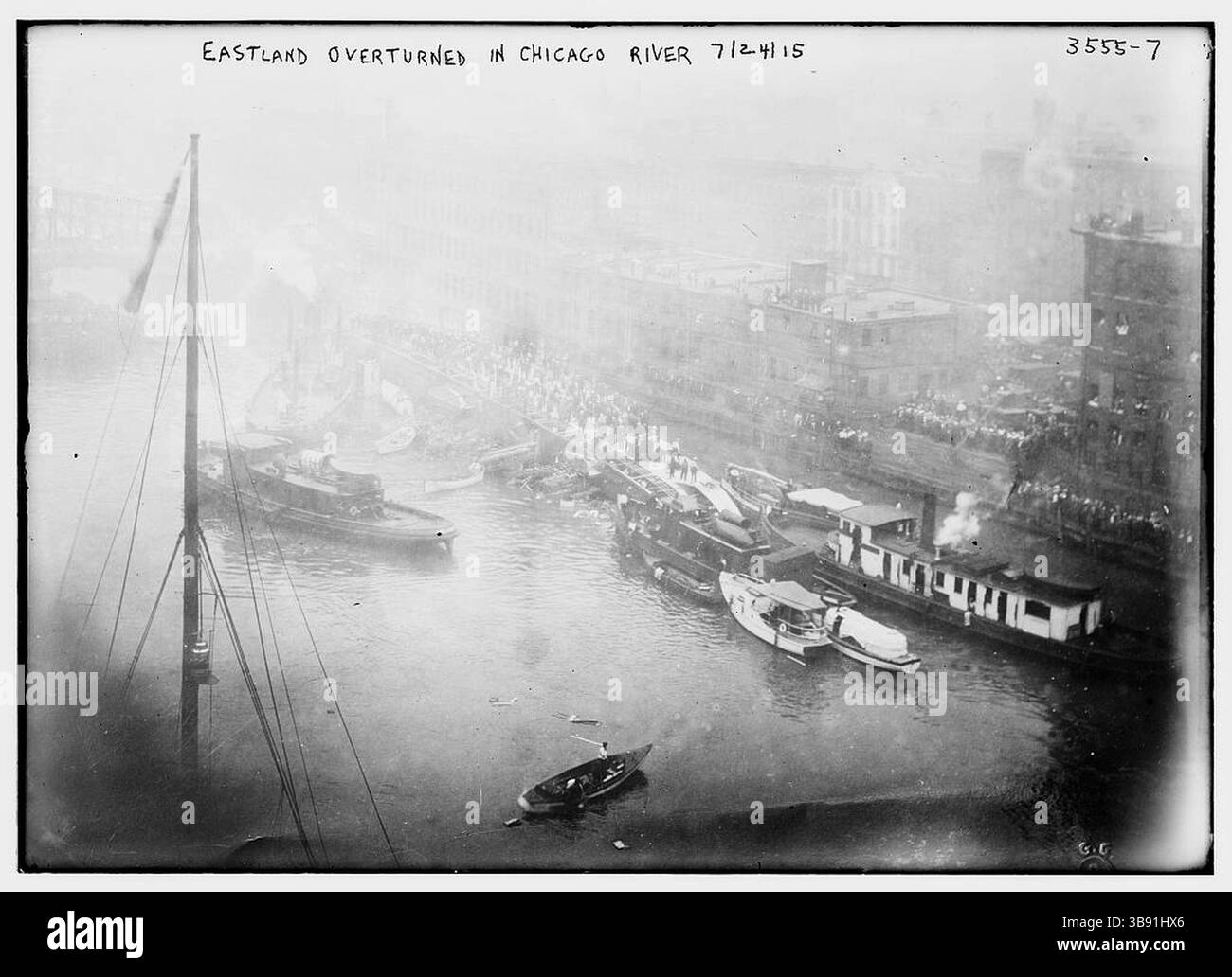 SS Eastland was a passenger ship based in Chicago and used for tours ...