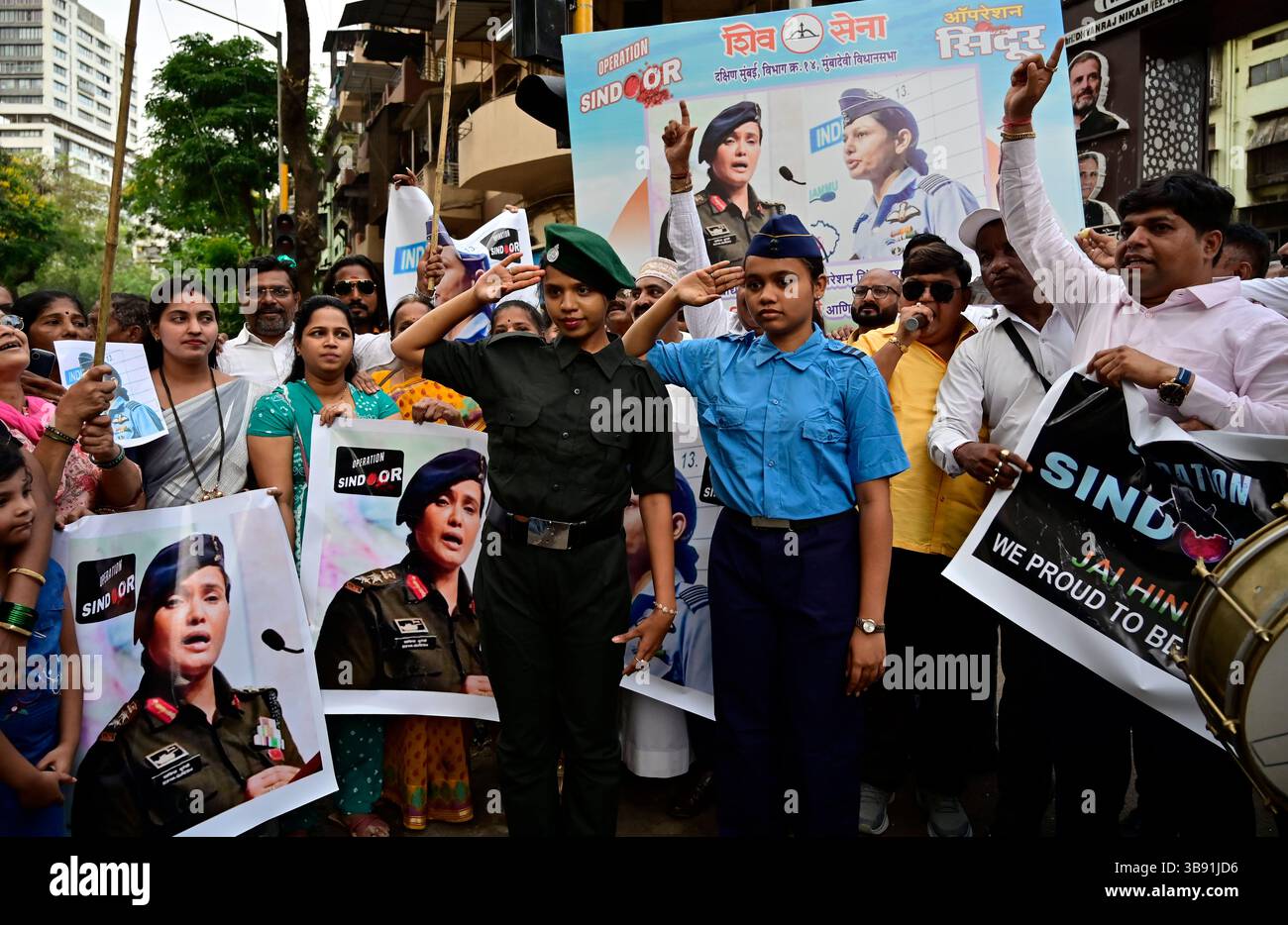 MUMBAI, INDIA - MAY 8: Resident of Dongri and Shivsena (Shinde Faction ...