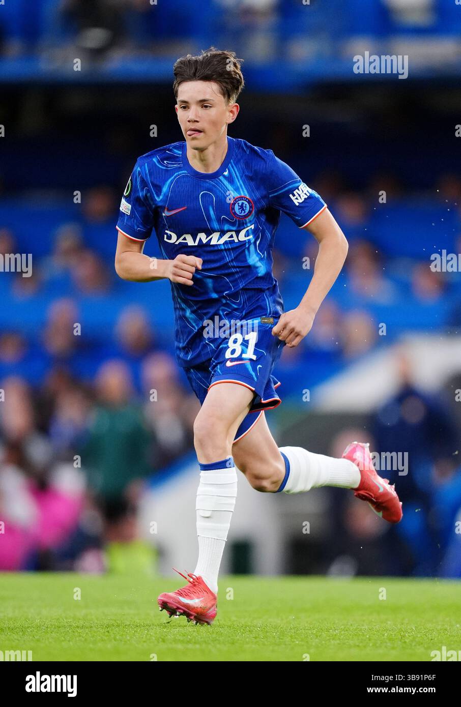 Chelsea's Reggie Walsh during the UEFA Conference League semi-final ...