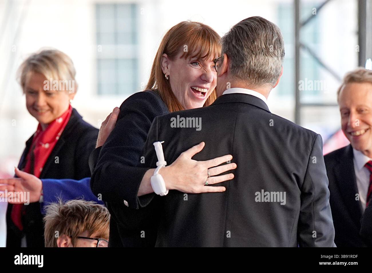 Deputy Prime Minister Angela Rayner and Prime Minister Sir Keir Starmer ...