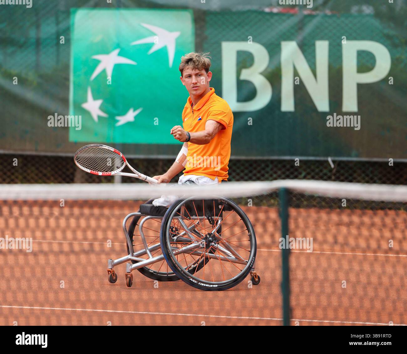 Antalya, May 8, 2025, Wheelchair Tennis World Team Cup 2025. Niels Vink ...