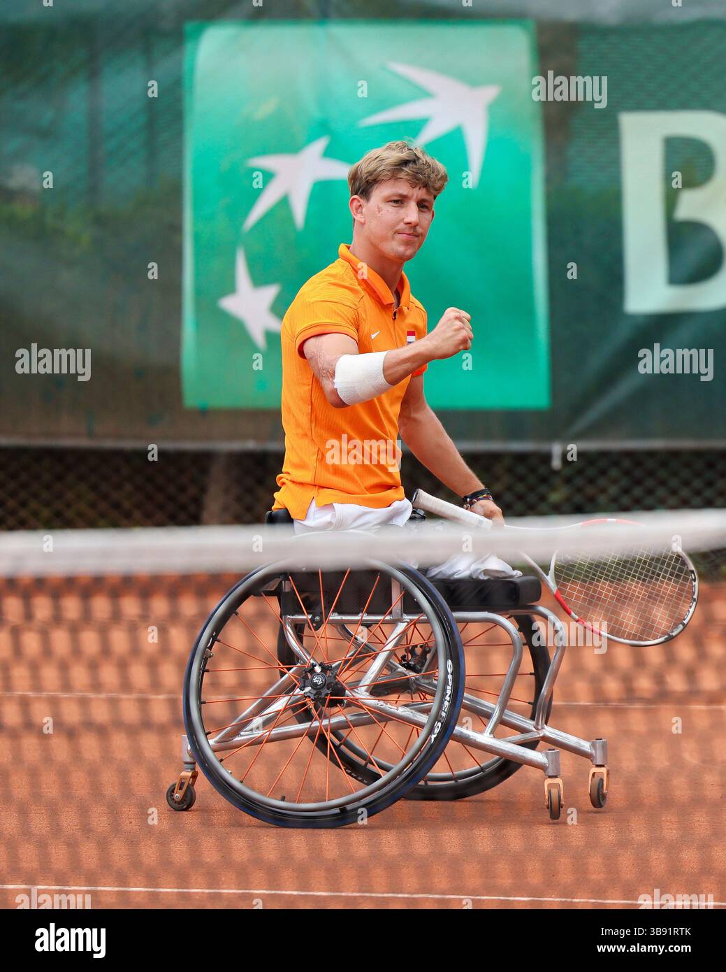 Antalya, May 8, 2025, Wheelchair Tennis World Team Cup 2025. Niels Vink ...