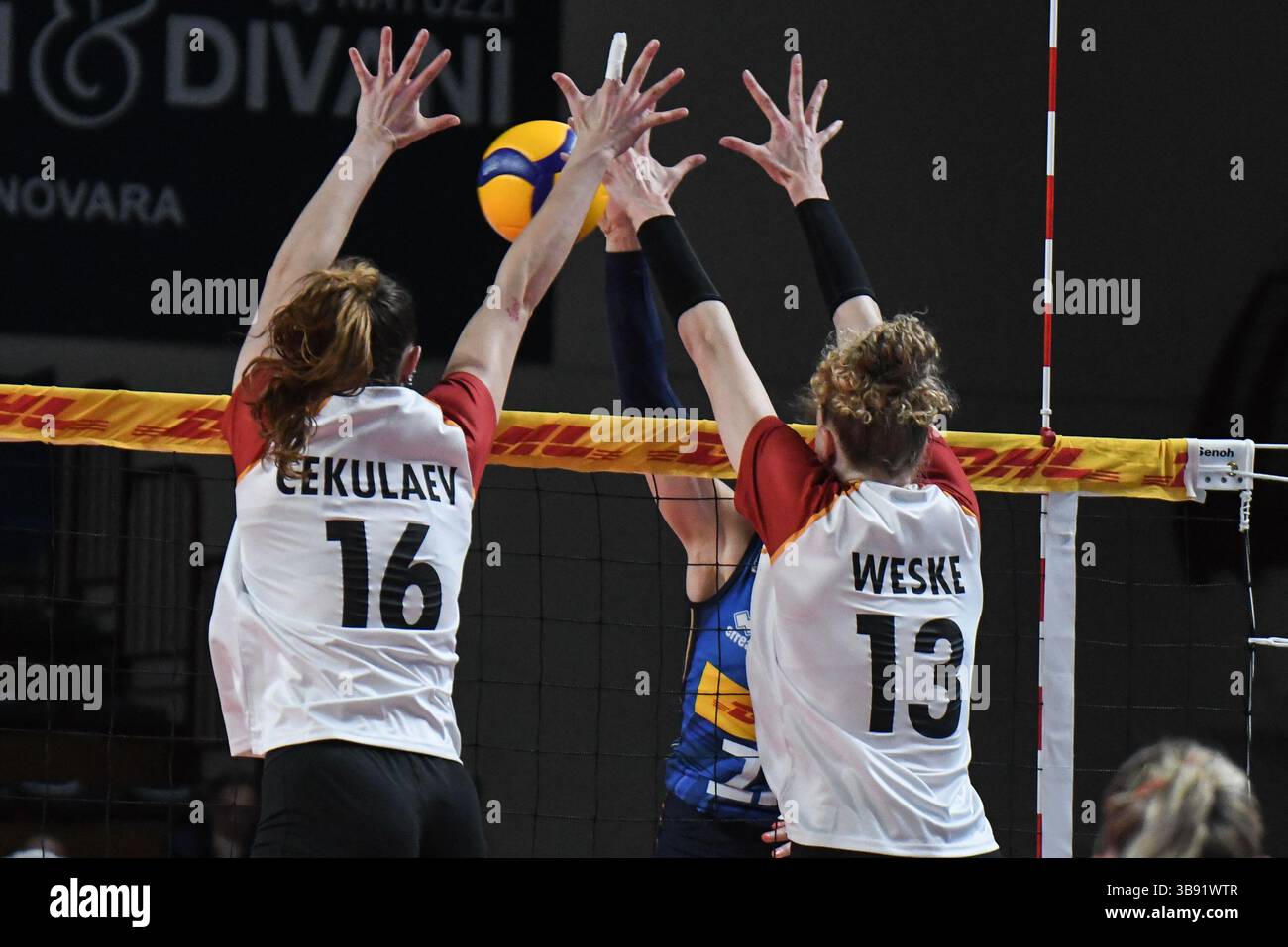 Novara, Italy. 08th May, 2025. #16 Anastasia Cekulaev of German ...